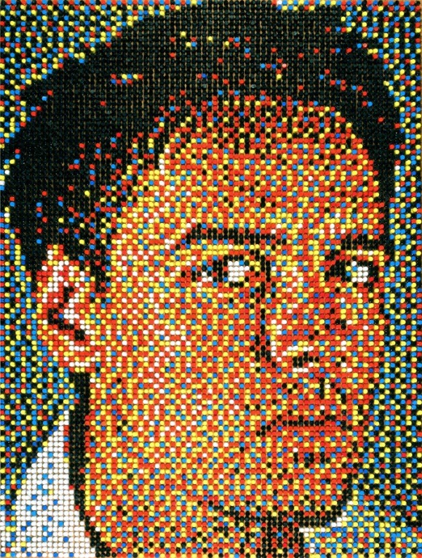 Push Pin Portraits by Eric Daigh | Amusing Planet